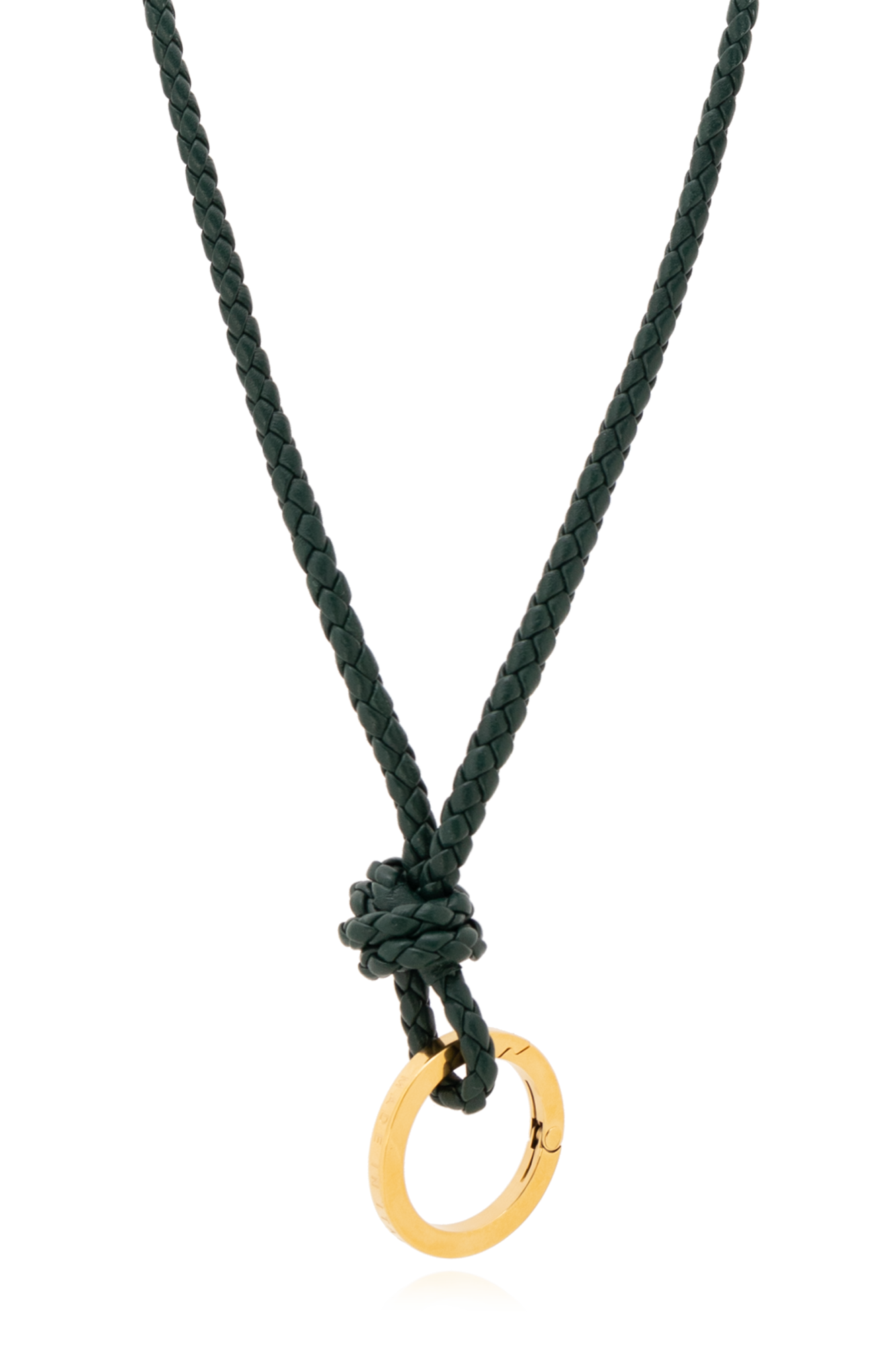 Circle amulet necklace holder on cord store